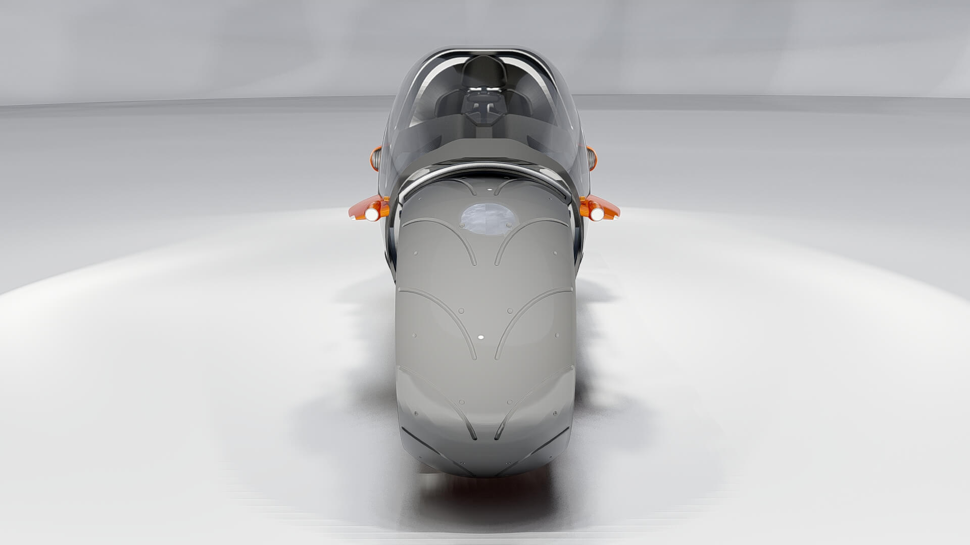 Sci-Fi Futuristic Motorcycle 3D Model by AlphaGroup