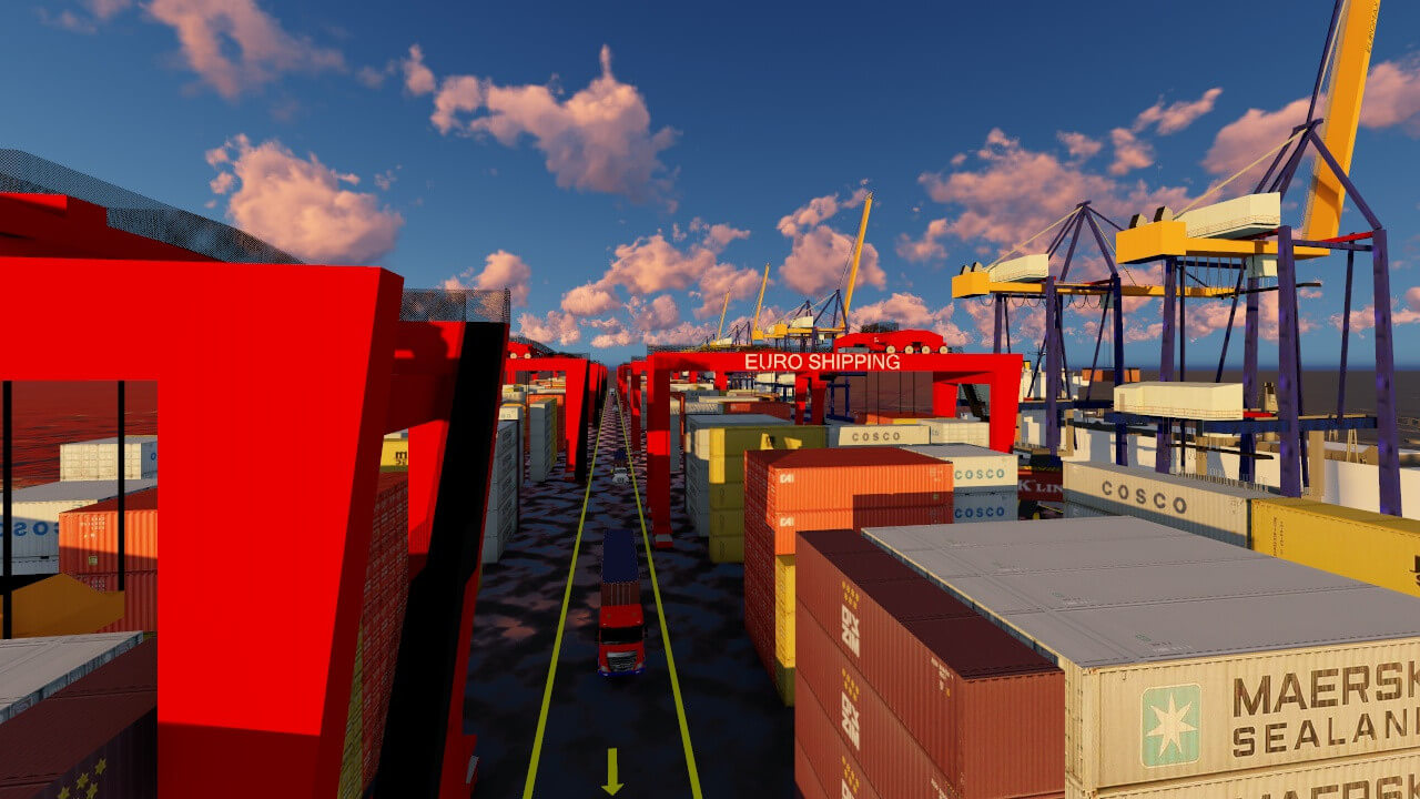 Sea Port - 3D Model by AlphaGroup
