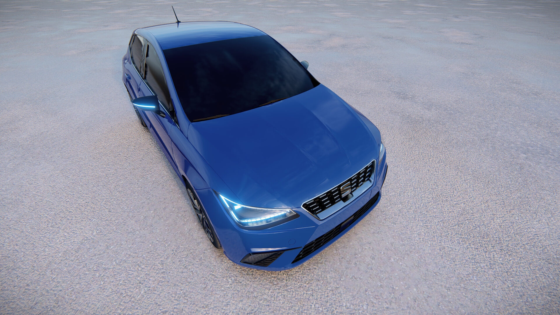 SEAT Ibiza 2022 - 3D Model by AlphaGroup