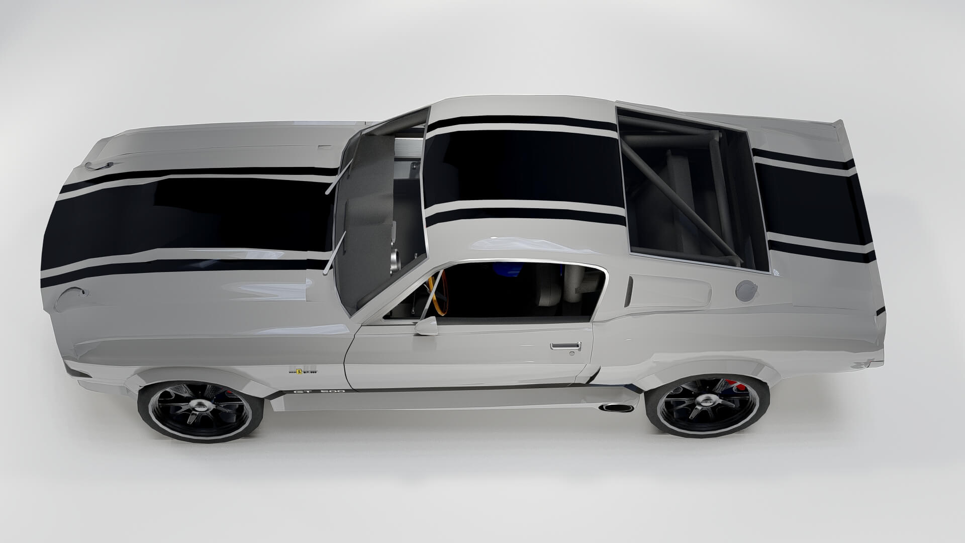 Ford Shelby GT500 Eleanor 1967 - 3D Model by AlphaGroup