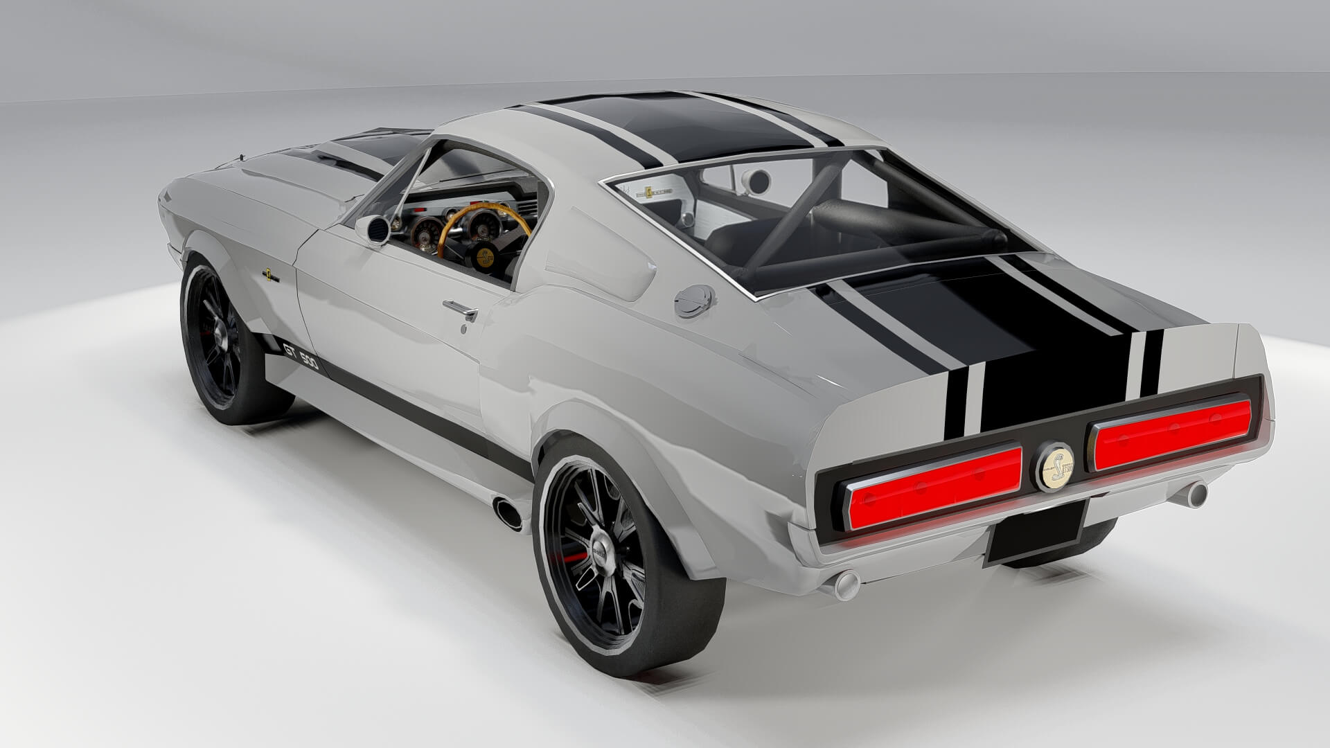 Ford Shelby GT500 Eleanor 1967 - 3D Model by AlphaGroup