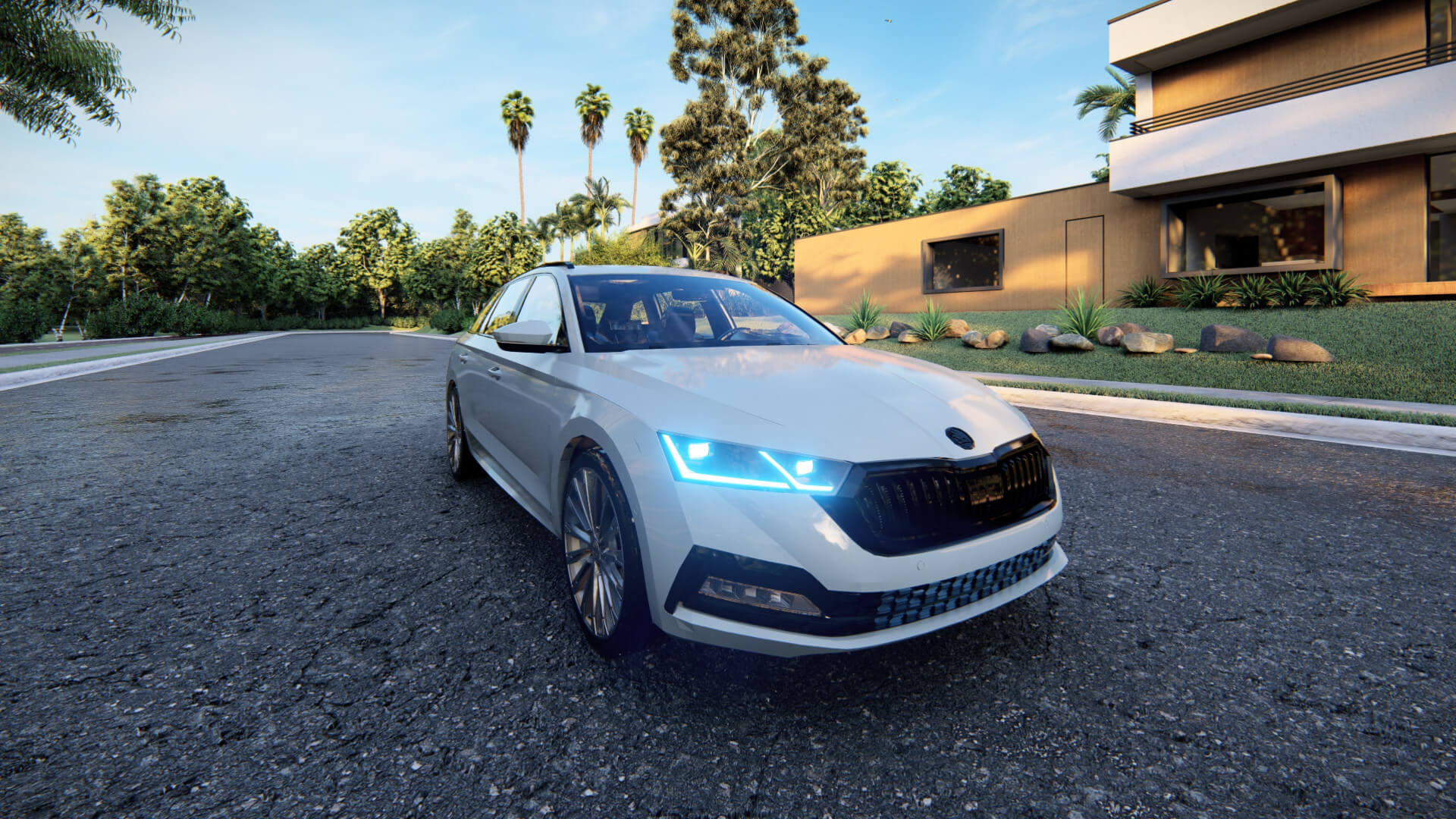 Skoda Octavia Combi 2022 - 3D Model by AlphaGroup