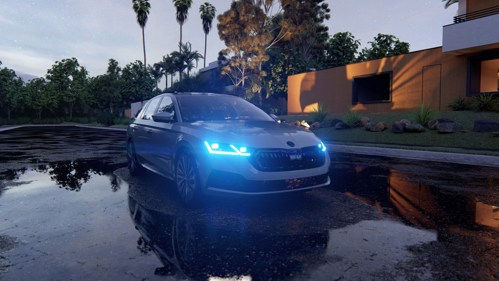 Skoda Octavia Combi 2022 - 3D Model by AlphaGroup