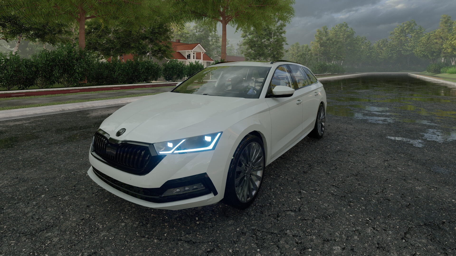 Skoda Octavia Combi 2022 - 3D Model by AlphaGroup
