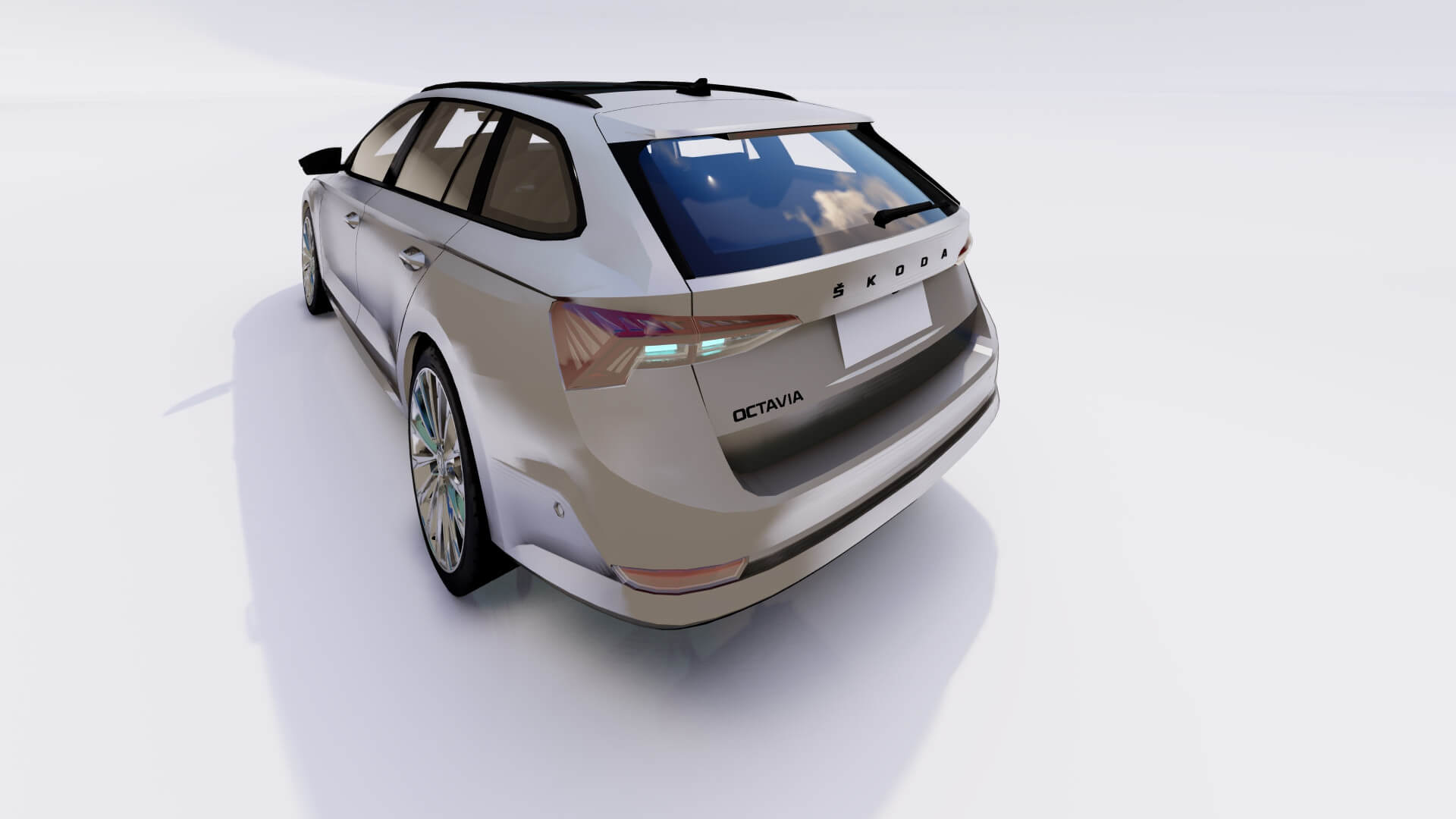 Skoda Octavia Combi 2022 - 3D Model by AlphaGroup