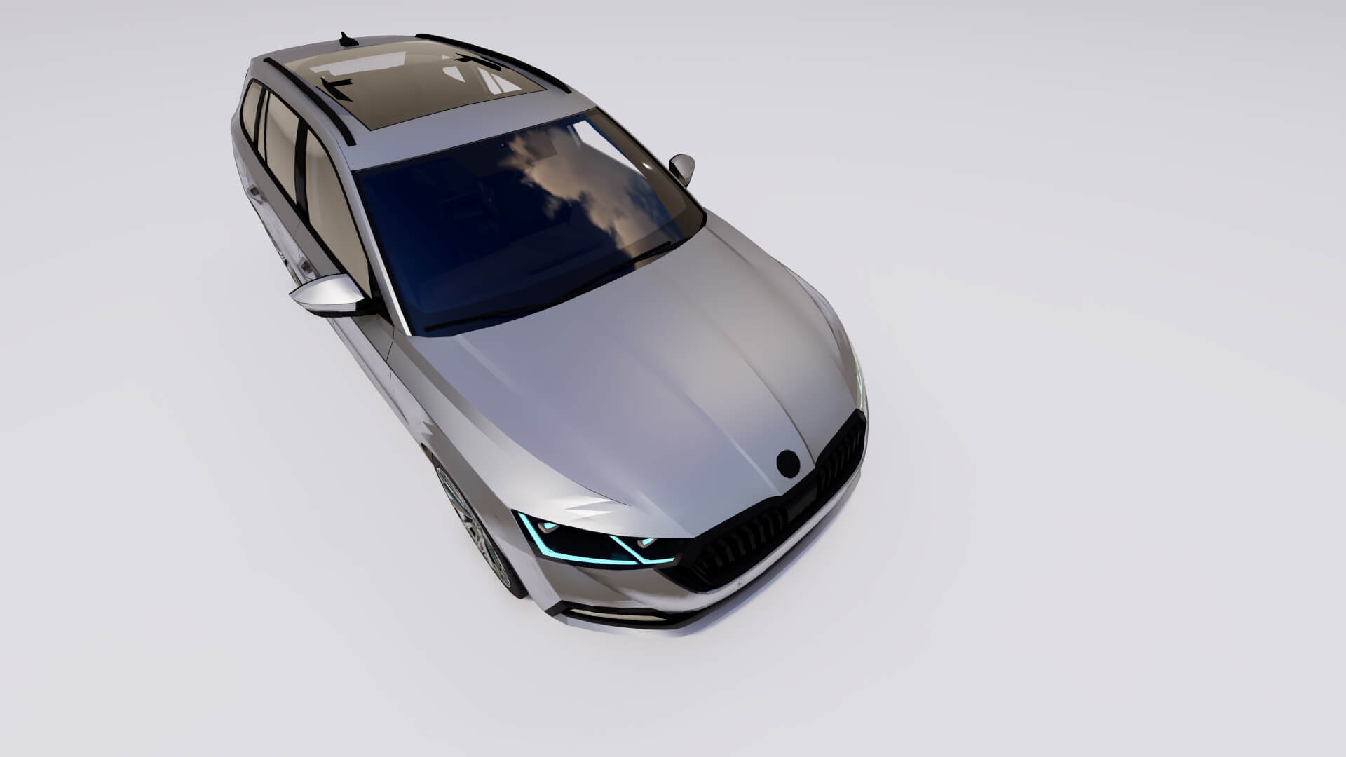 Skoda Octavia Combi 2022 - 3D Model by AlphaGroup