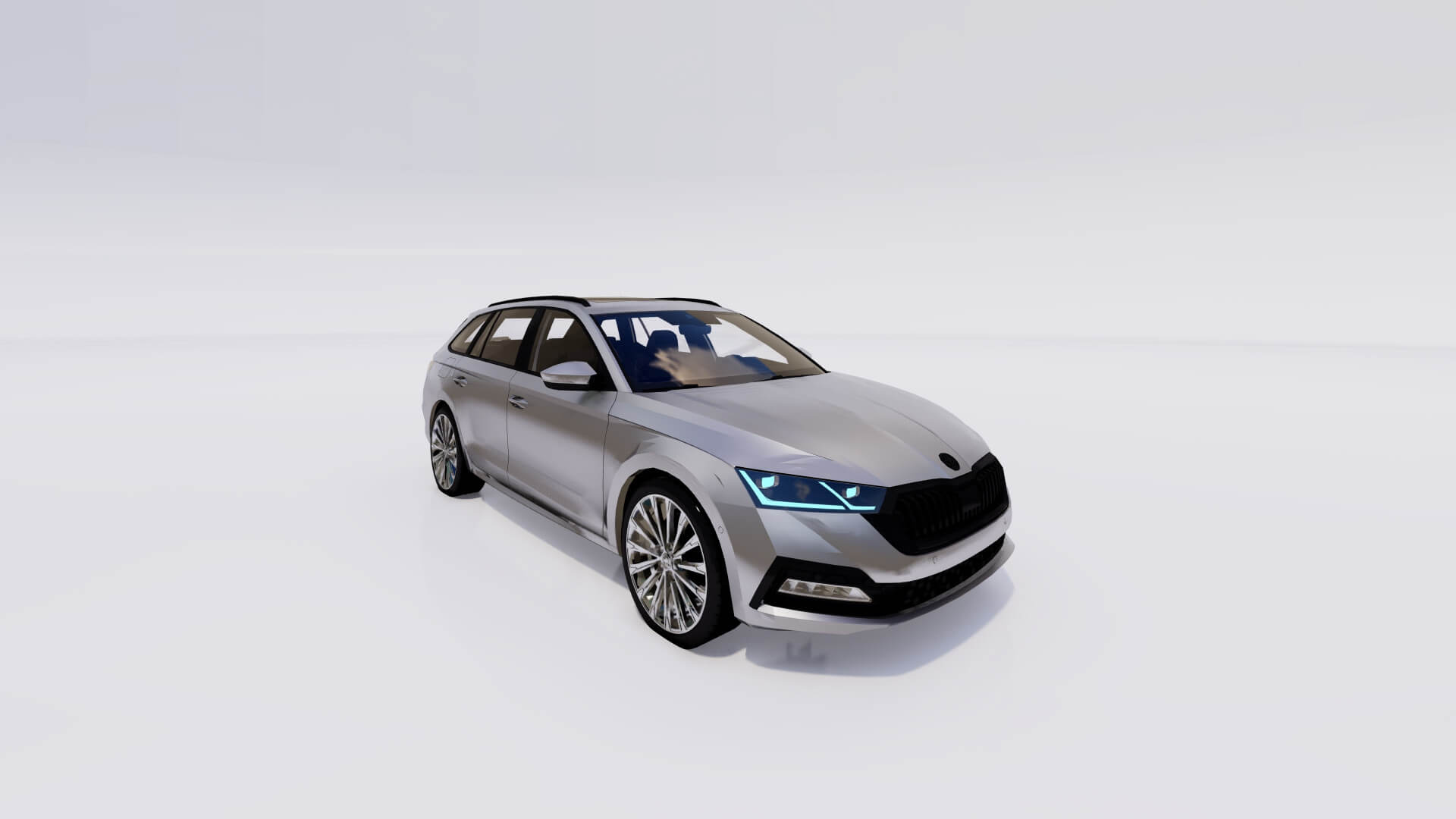 Skoda Octavia Combi 2022 - 3D Model by AlphaGroup