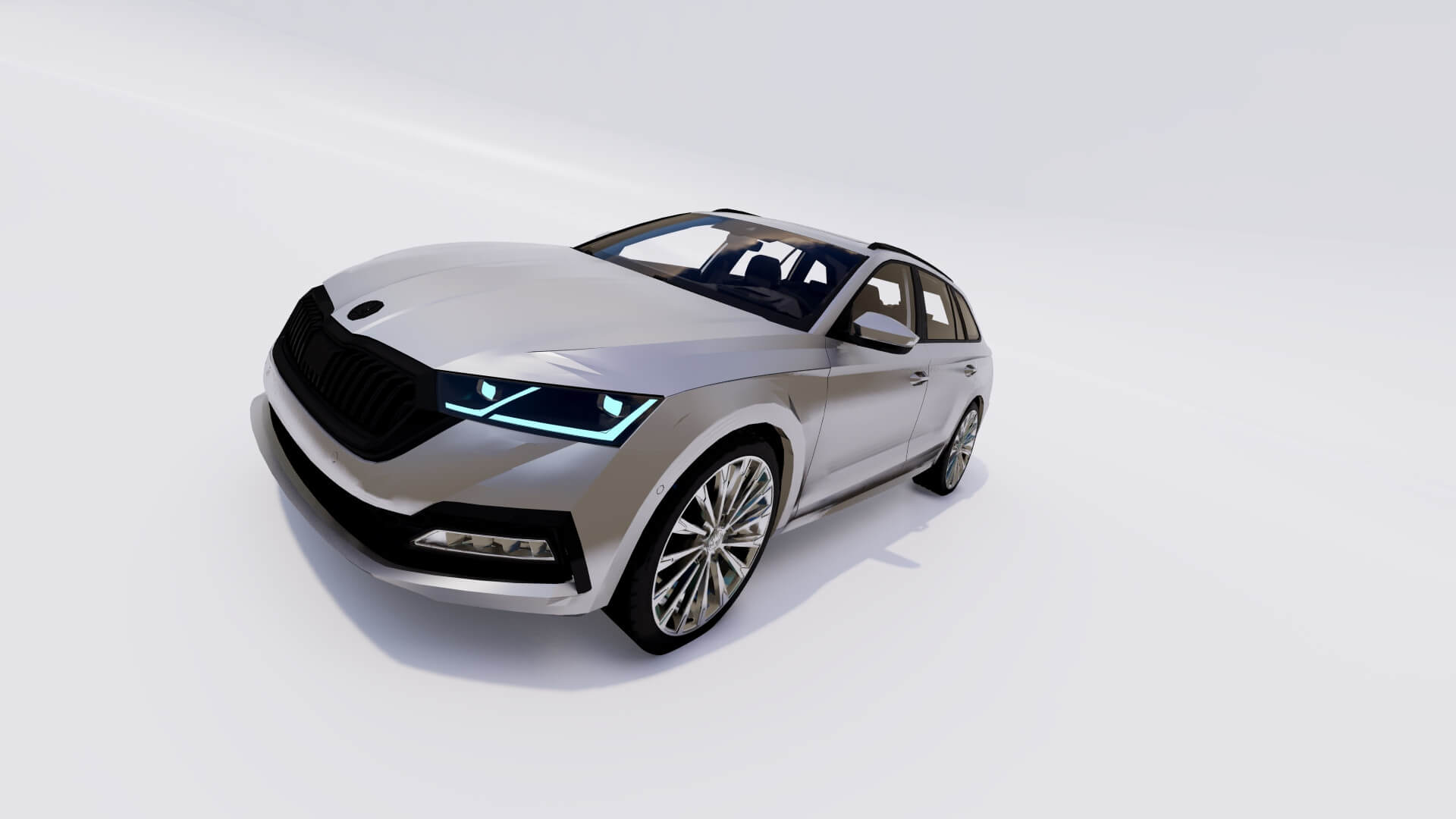 Skoda Octavia Combi 2022 - 3D Model by AlphaGroup