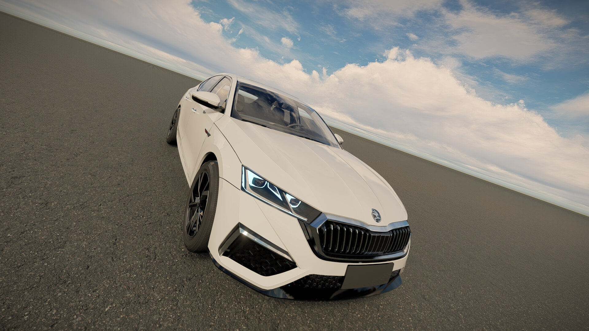 Skoda Octavia RS 2022 - 3D Model by AlphaGroup