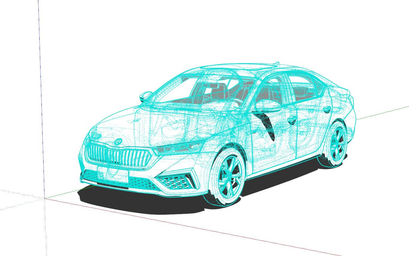 Skoda Octavia RS 2022 - 3D Model by AlphaGroup