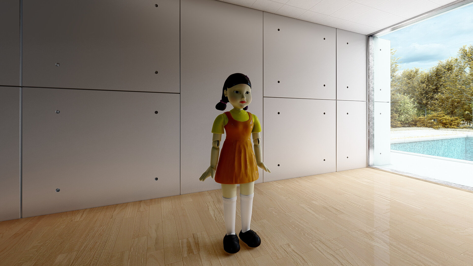 Squid Game Characters - 3D Model by AlphaGroup