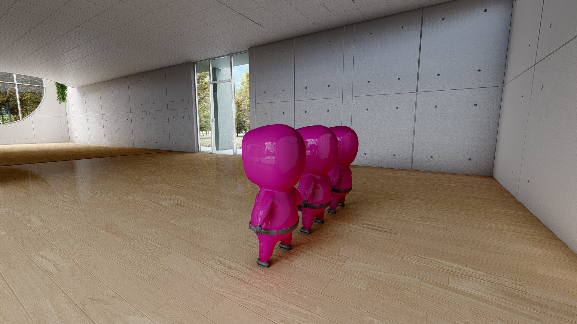Squid Game Characters - 3D Model by AlphaGroup
