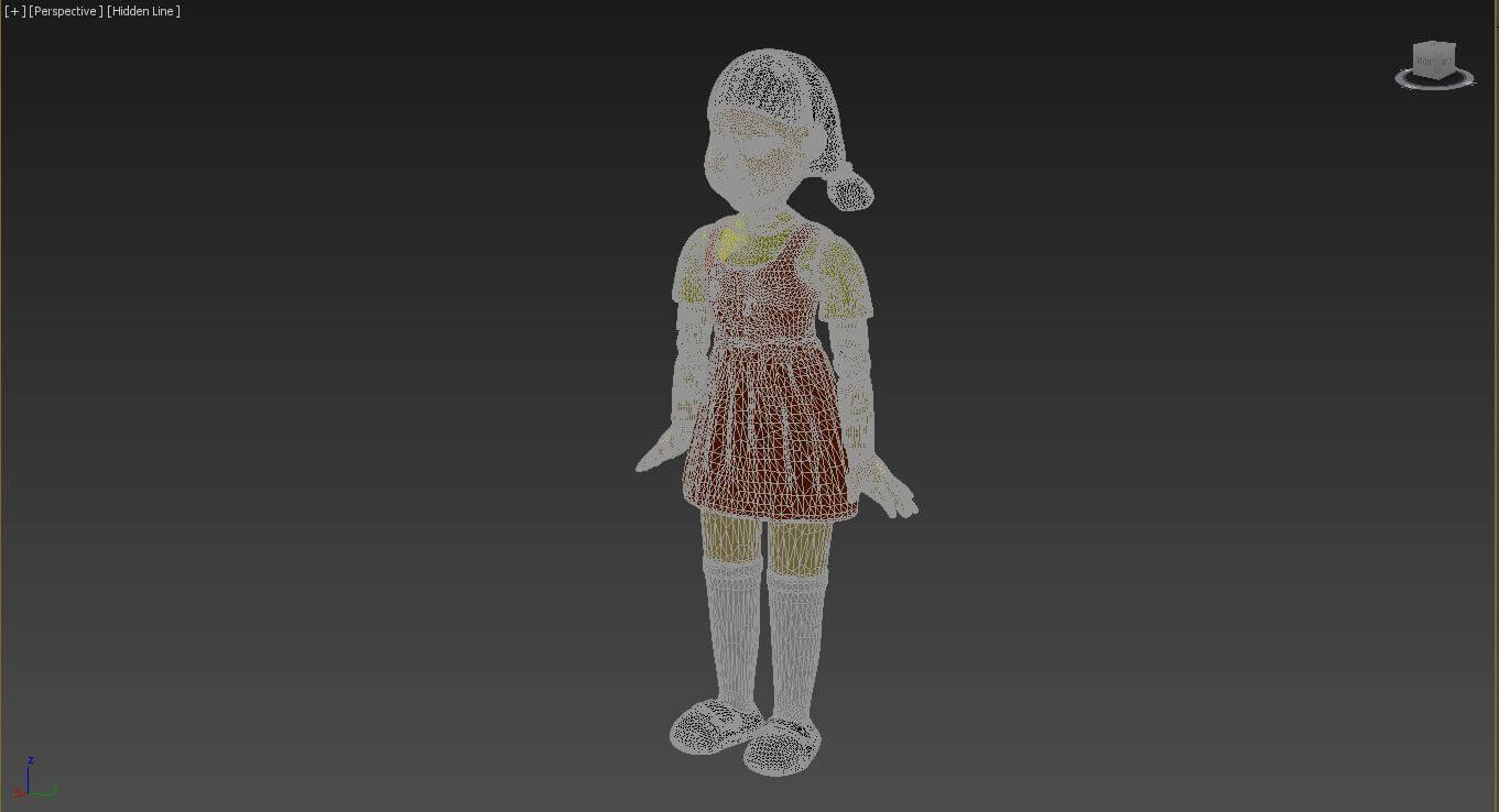 Squid Game Characters - 3D Model by AlphaGroup