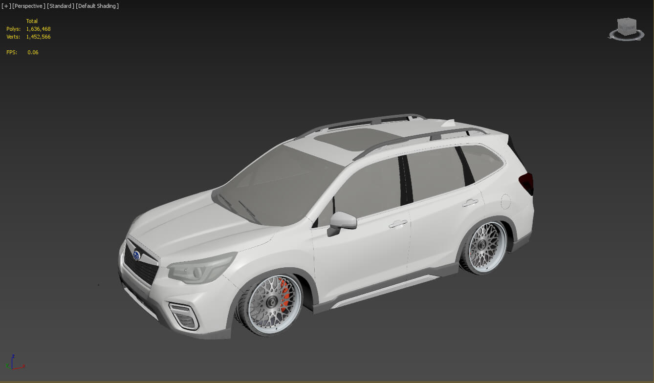 Subaru Forester - 3D Model by AlphaGroup