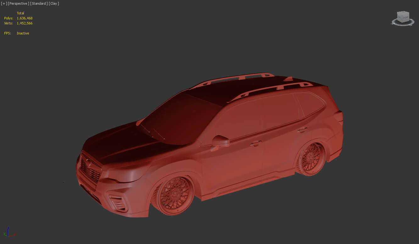 Subaru Forester - 3D Model by AlphaGroup
