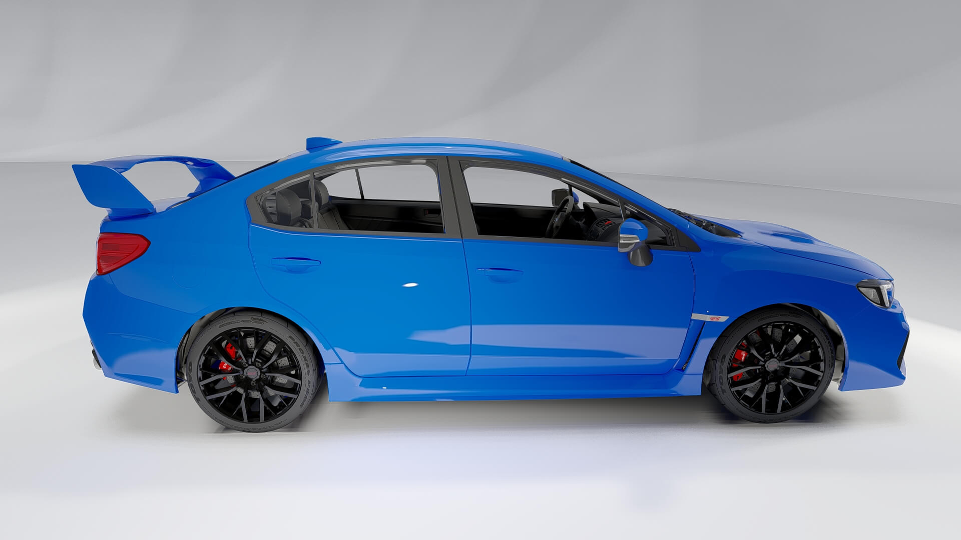 Subaru WRX STI - 3D Model by AlphaGroup
