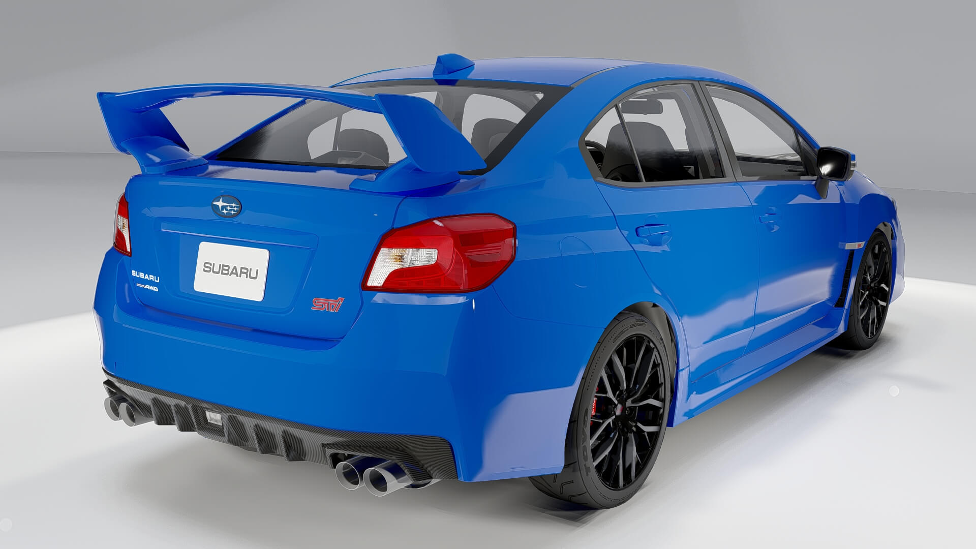 Subaru WRX STI - 3D Model by AlphaGroup