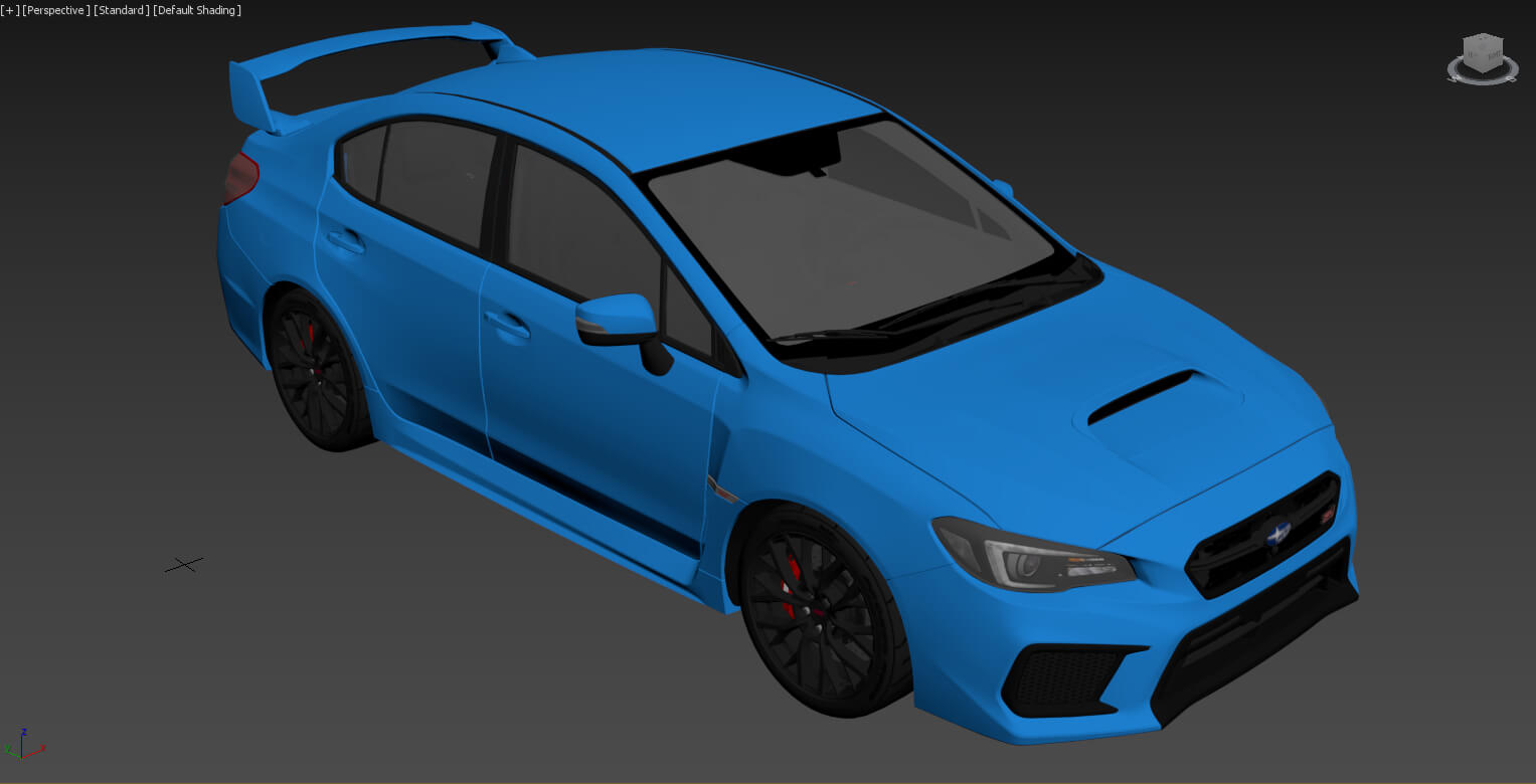 Subaru WRX STI - 3D Model by AlphaGroup