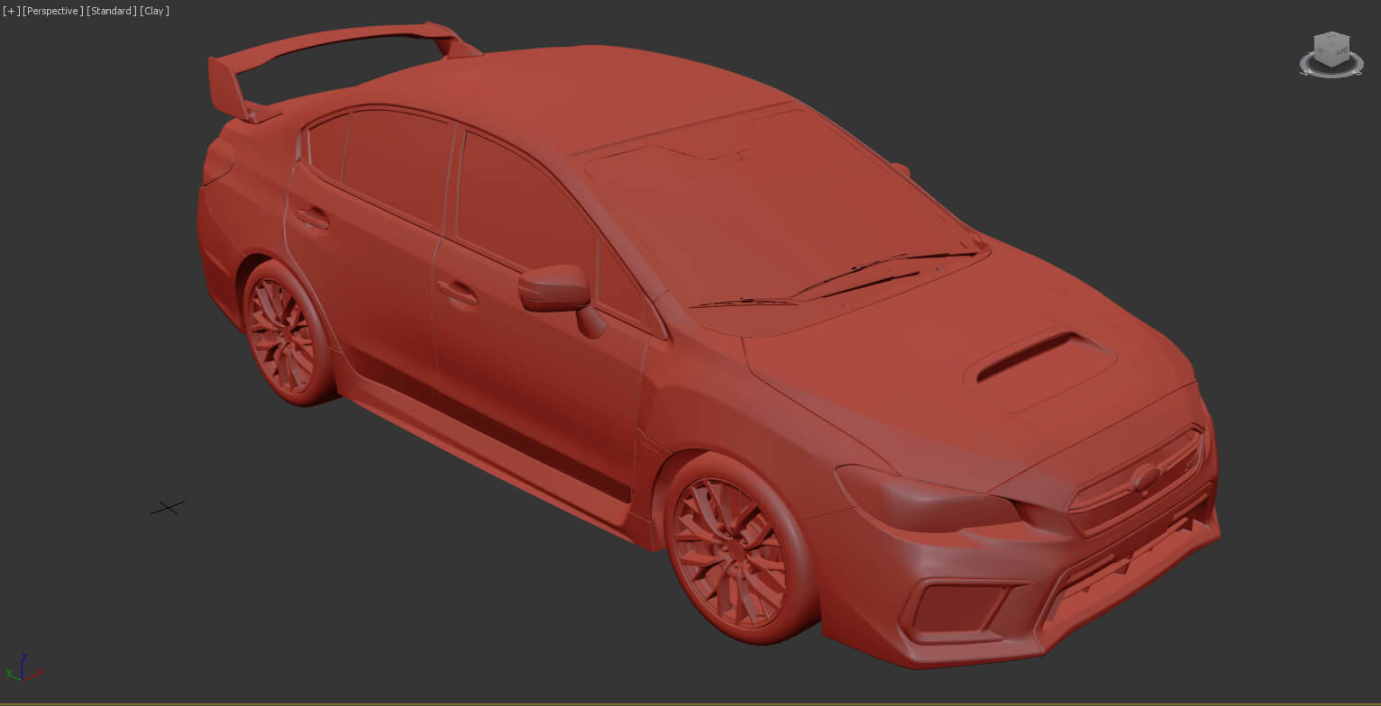 Subaru WRX STI - 3D Model by AlphaGroup