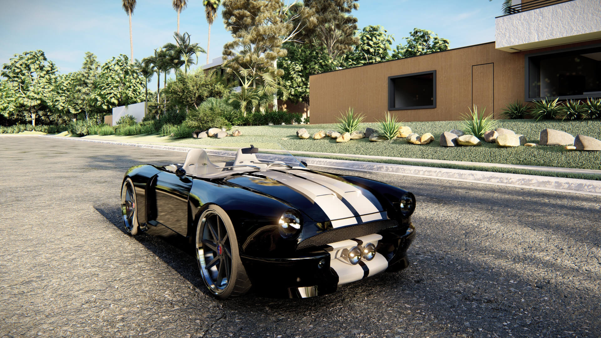 Sunbeam Tiger 1966 - 3D Model by AlphaGroup