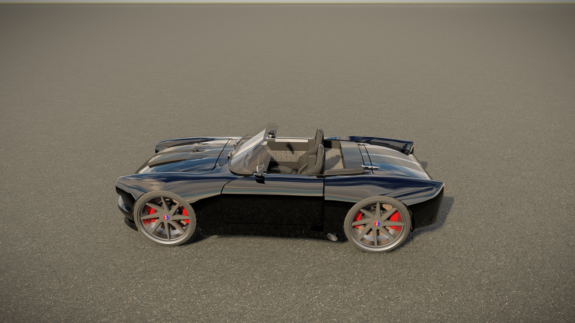 Sunbeam Tiger 1966 - 3D Model by AlphaGroup