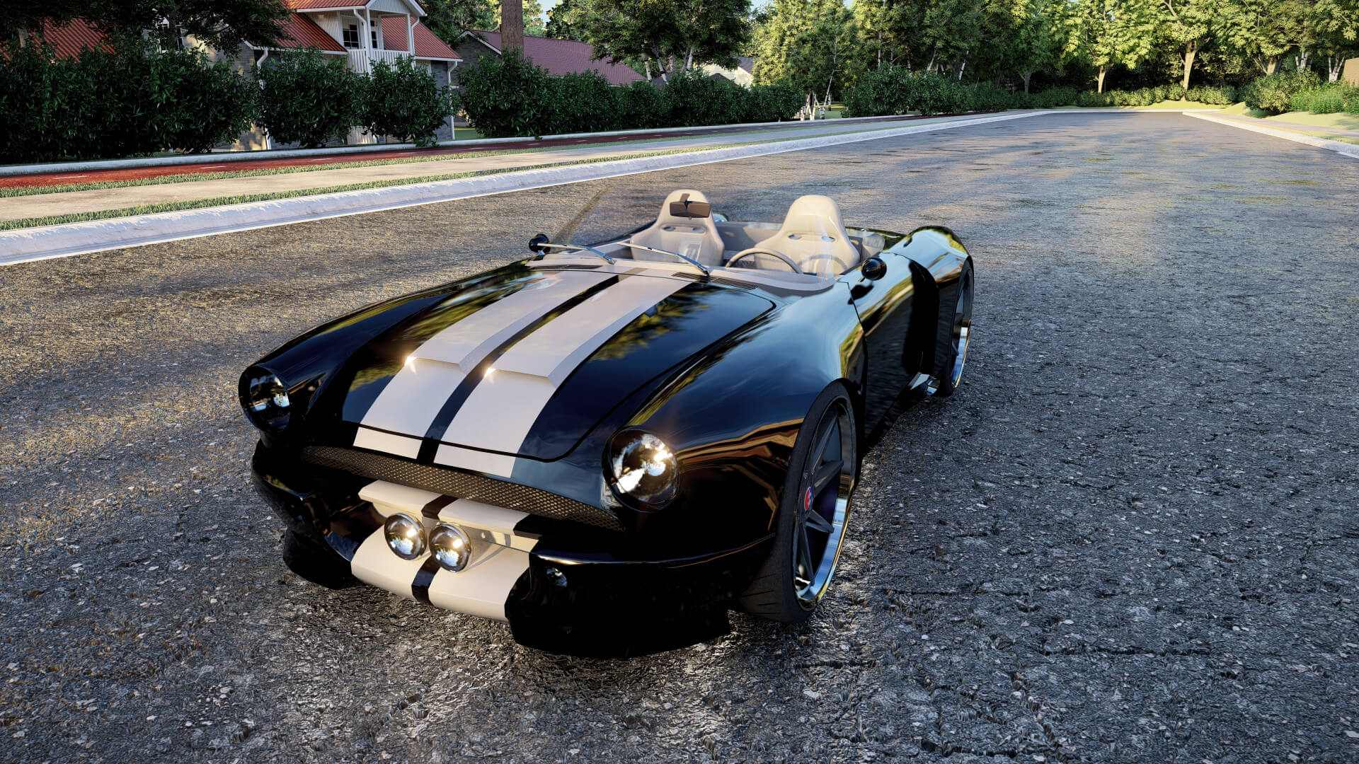 Sunbeam Tiger 1966 - 3D Model by AlphaGroup