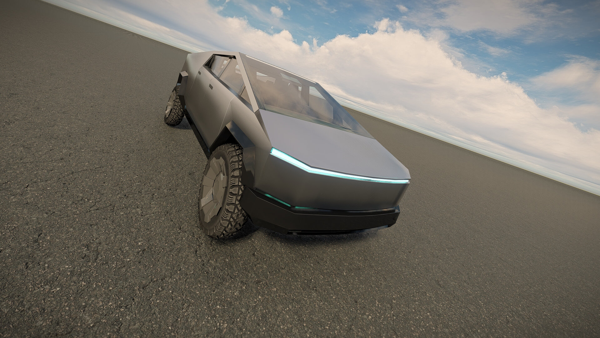 Tesla Cybertruck 2023 - 3D Model by AlphaGroup