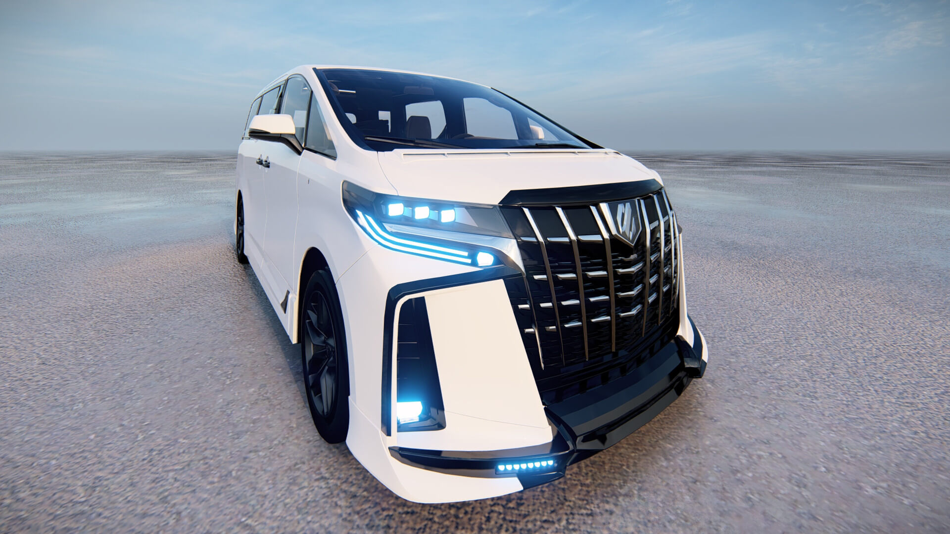Toyota Alphard TRD - 3D Model by AlphaGroup