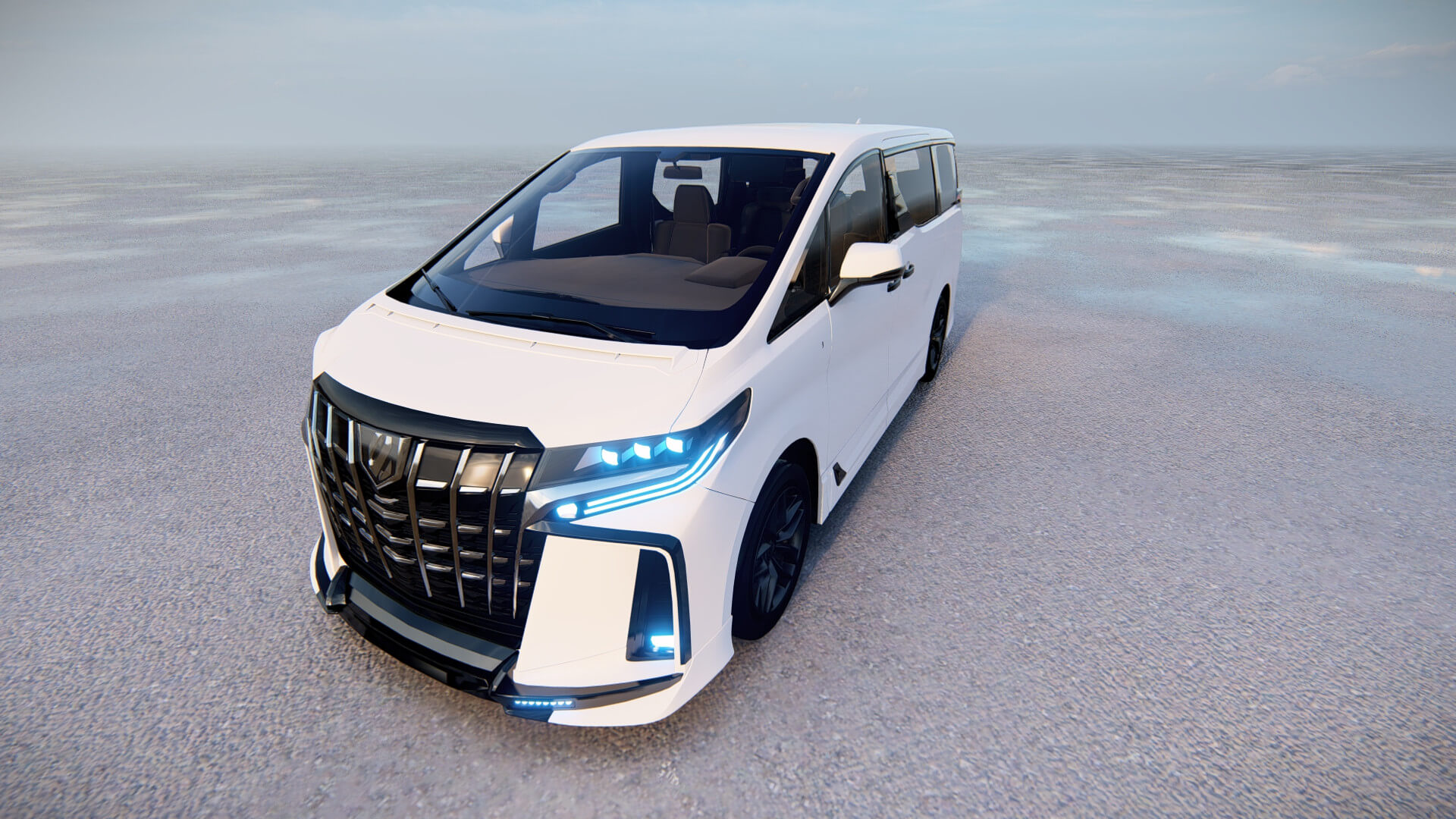Toyota Alphard TRD - 3D Model by AlphaGroup
