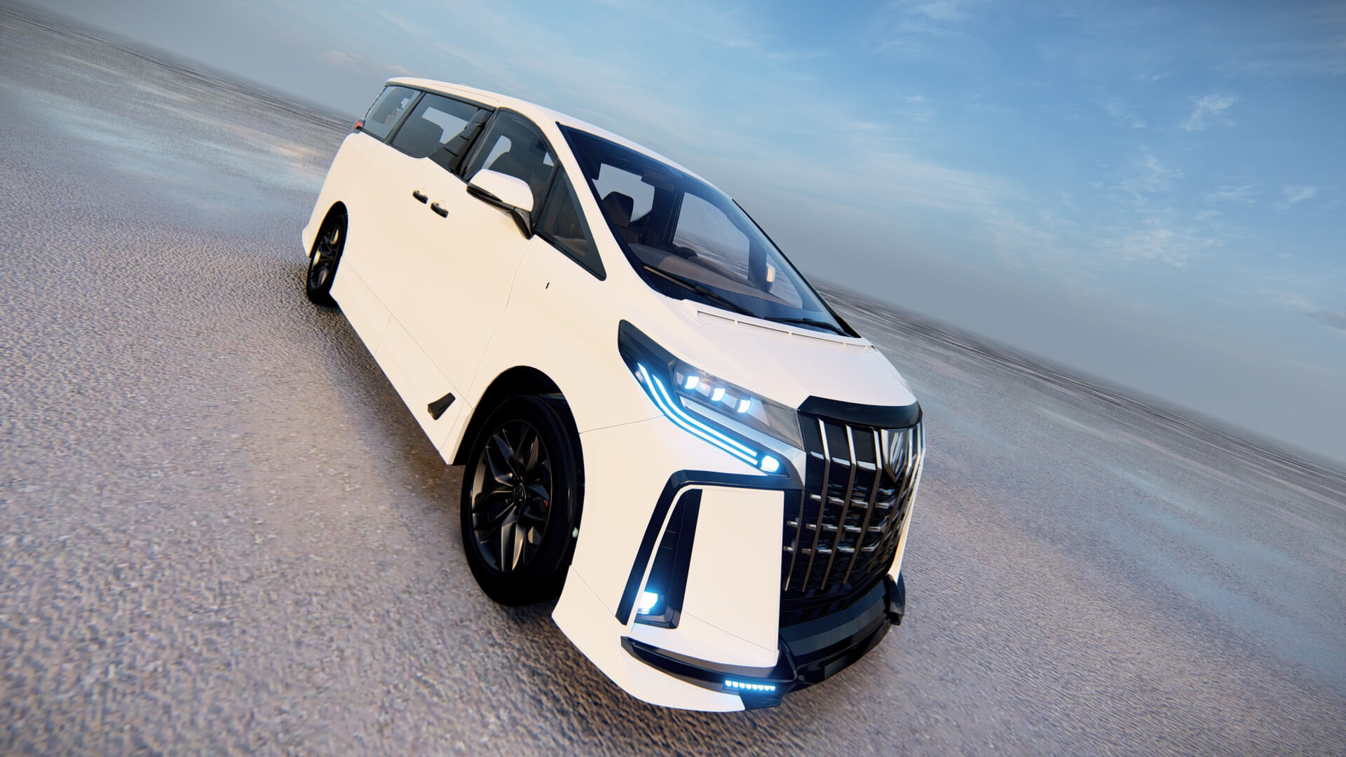 Toyota Alphard TRD - 3D Model by AlphaGroup