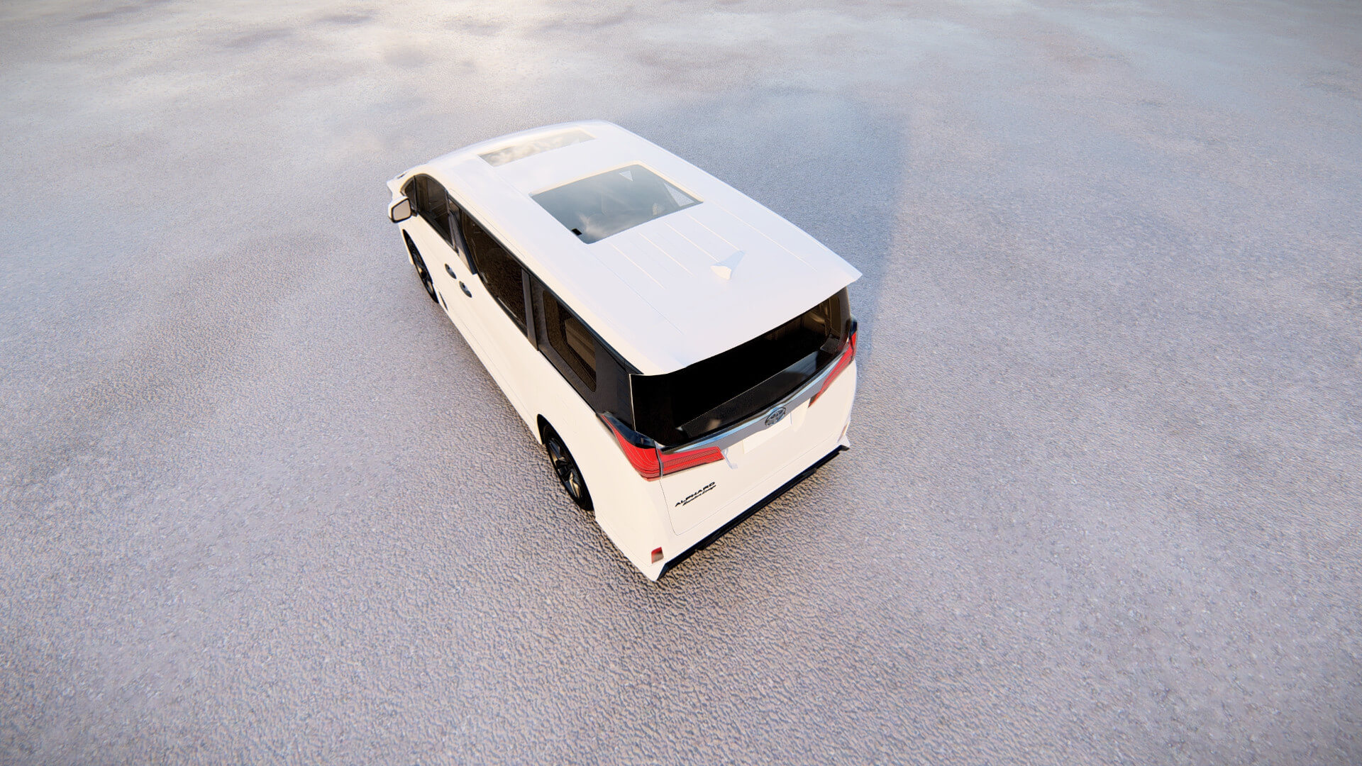 Toyota Alphard TRD - 3D Model by AlphaGroup