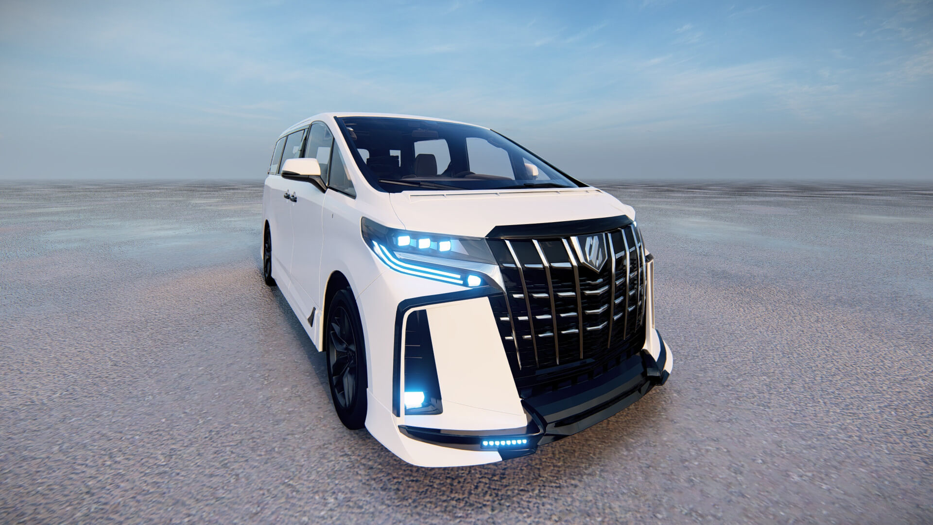 Toyota Alphard TRD - 3D Model by AlphaGroup