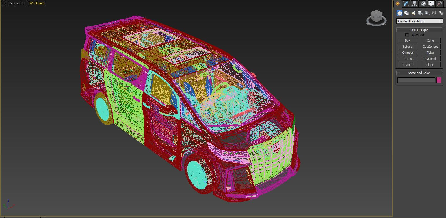 Toyota Alphard TRD - 3D Model by AlphaGroup