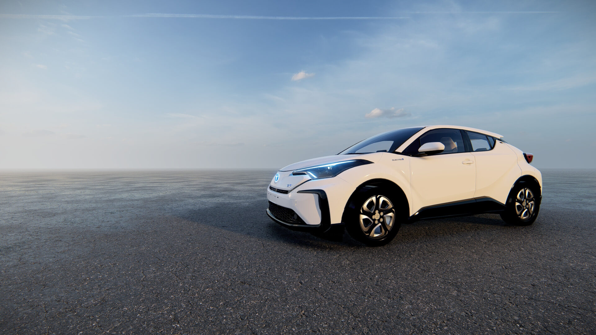 Toyota CH R EV 2022 - 3D Model by AlphaGroup