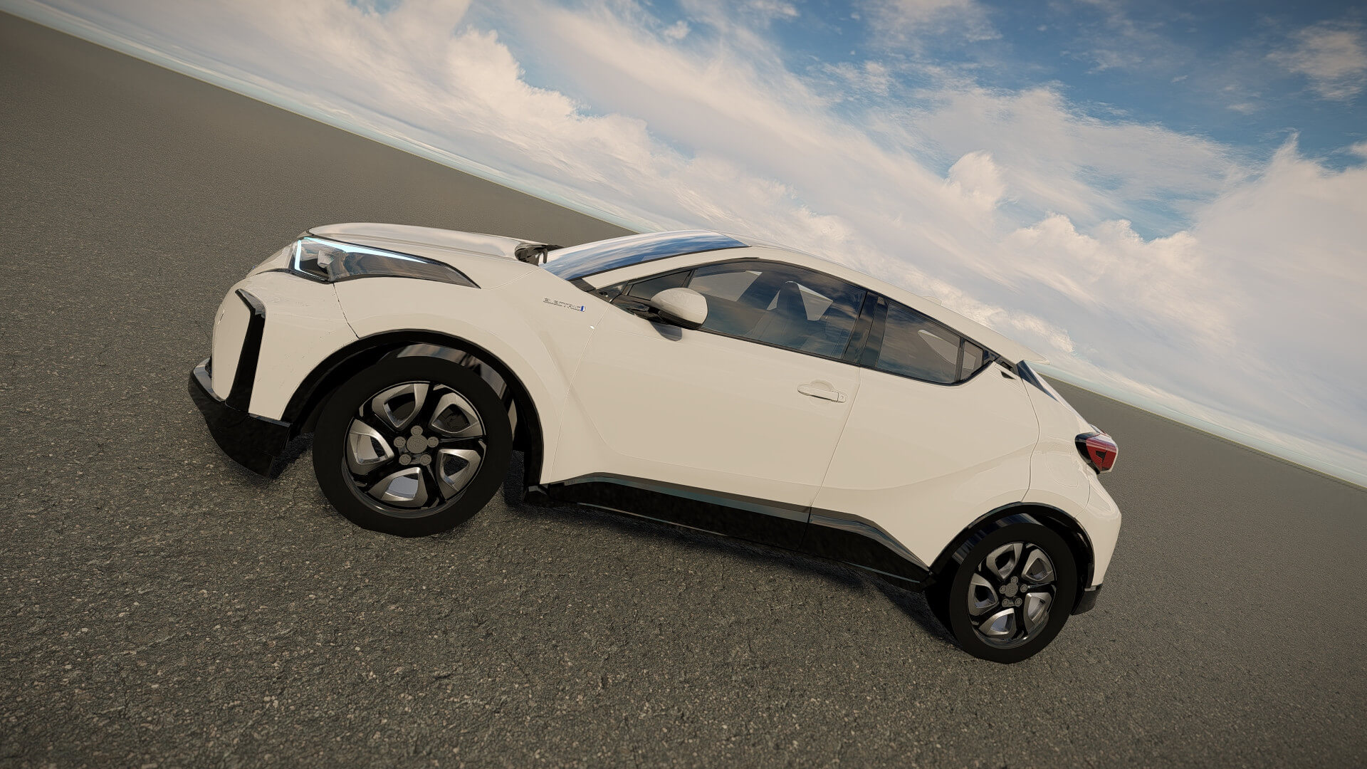 Toyota CH R EV 2022 - 3D Model by AlphaGroup