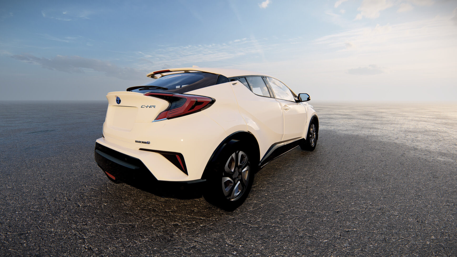 Toyota CH R EV 2022 - 3D Model by AlphaGroup