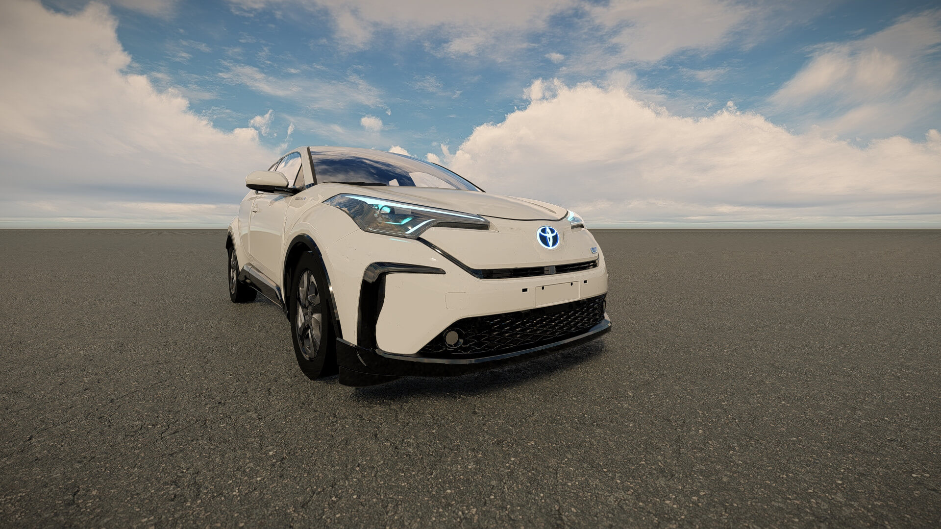 Toyota CH R EV 2022 - 3D Model by AlphaGroup
