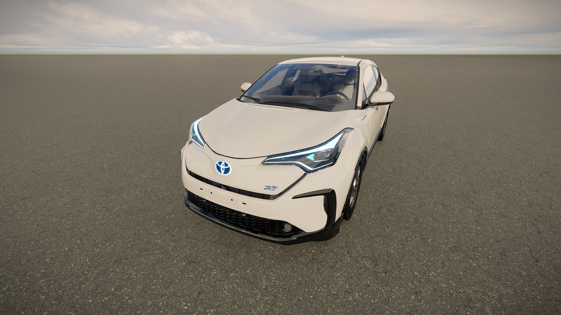Toyota CH R EV 2022 - 3D Model by AlphaGroup