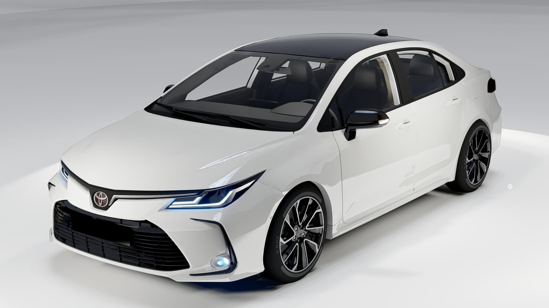 Toyota Corolla 2021 - 3D Model by AlphaGroup