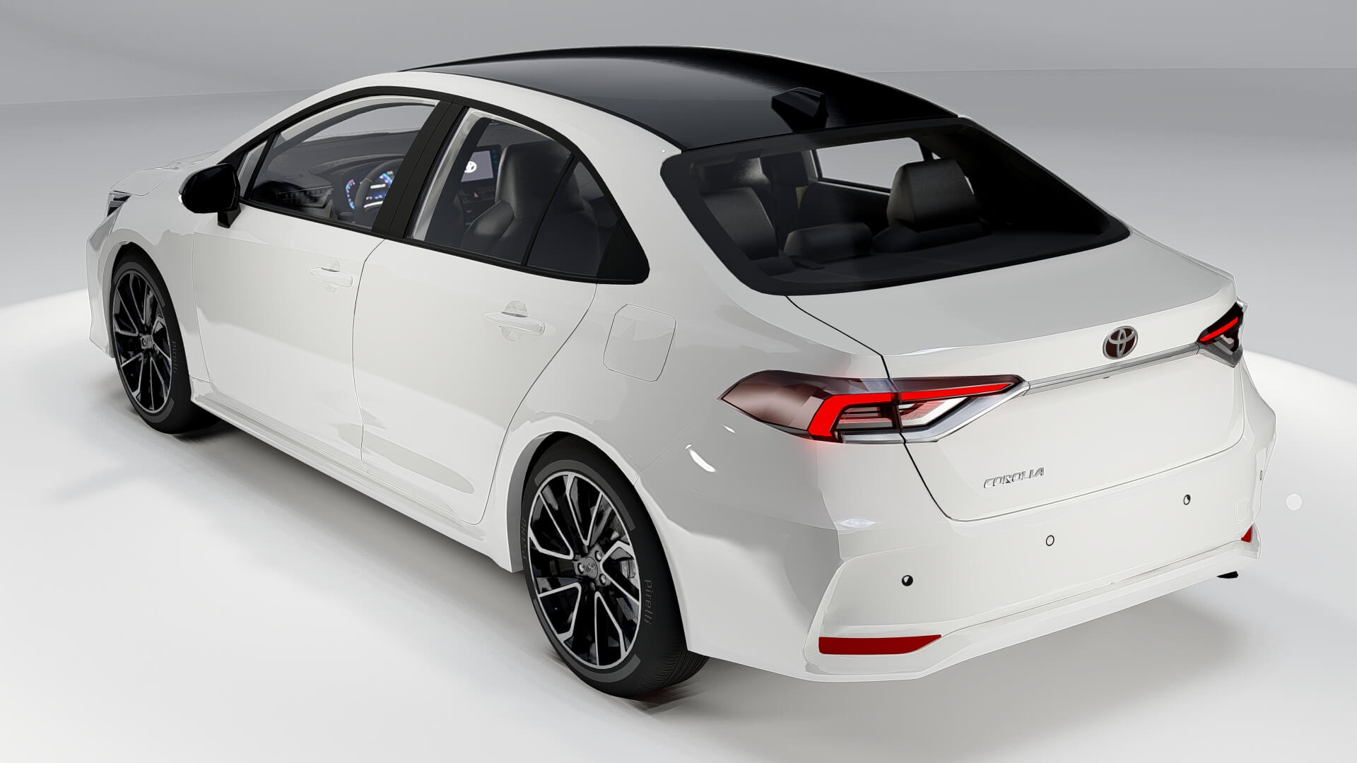 Toyota Corolla 2021 - 3D Model by AlphaGroup