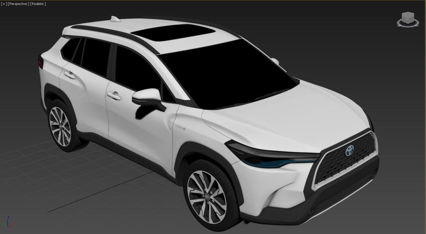 Toyota Corolla Cross 2022 - 3D Model by AlphaGroup