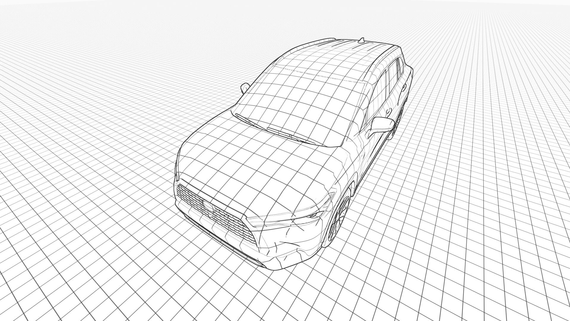 Toyota Corolla Cross 2022 - 3D Model by AlphaGroup