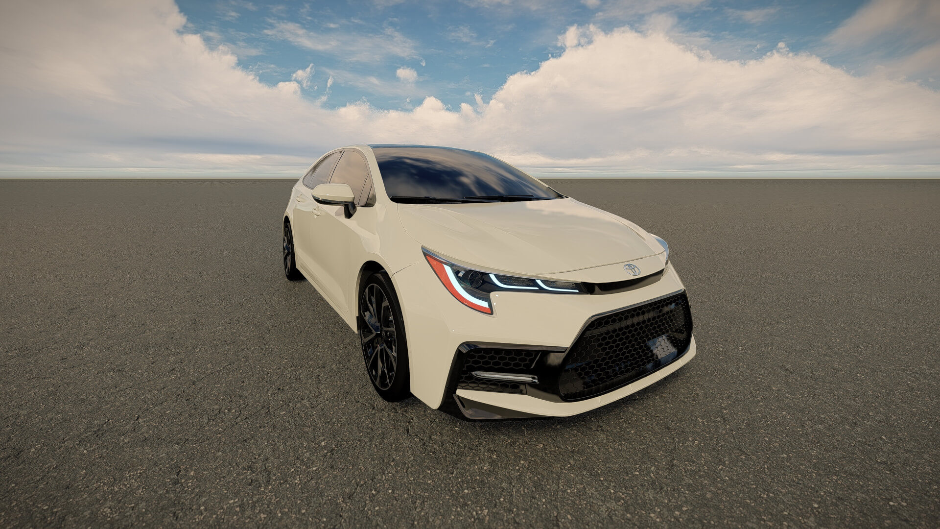 Toyota Corolla XSE US-Spec Sedan 2022 3D Model by AlphaGroup