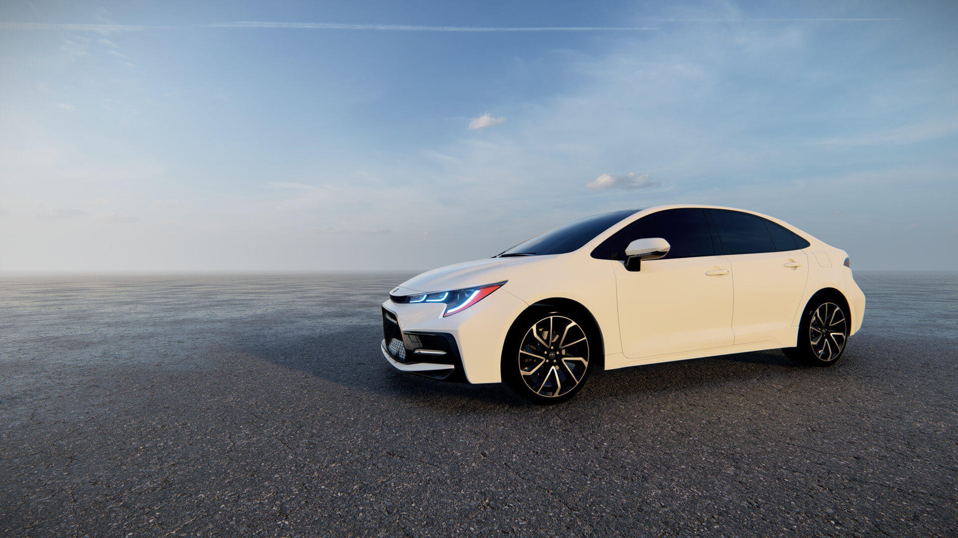 Toyota Corolla XSE US-Spec Sedan 2022 3D Model by AlphaGroup