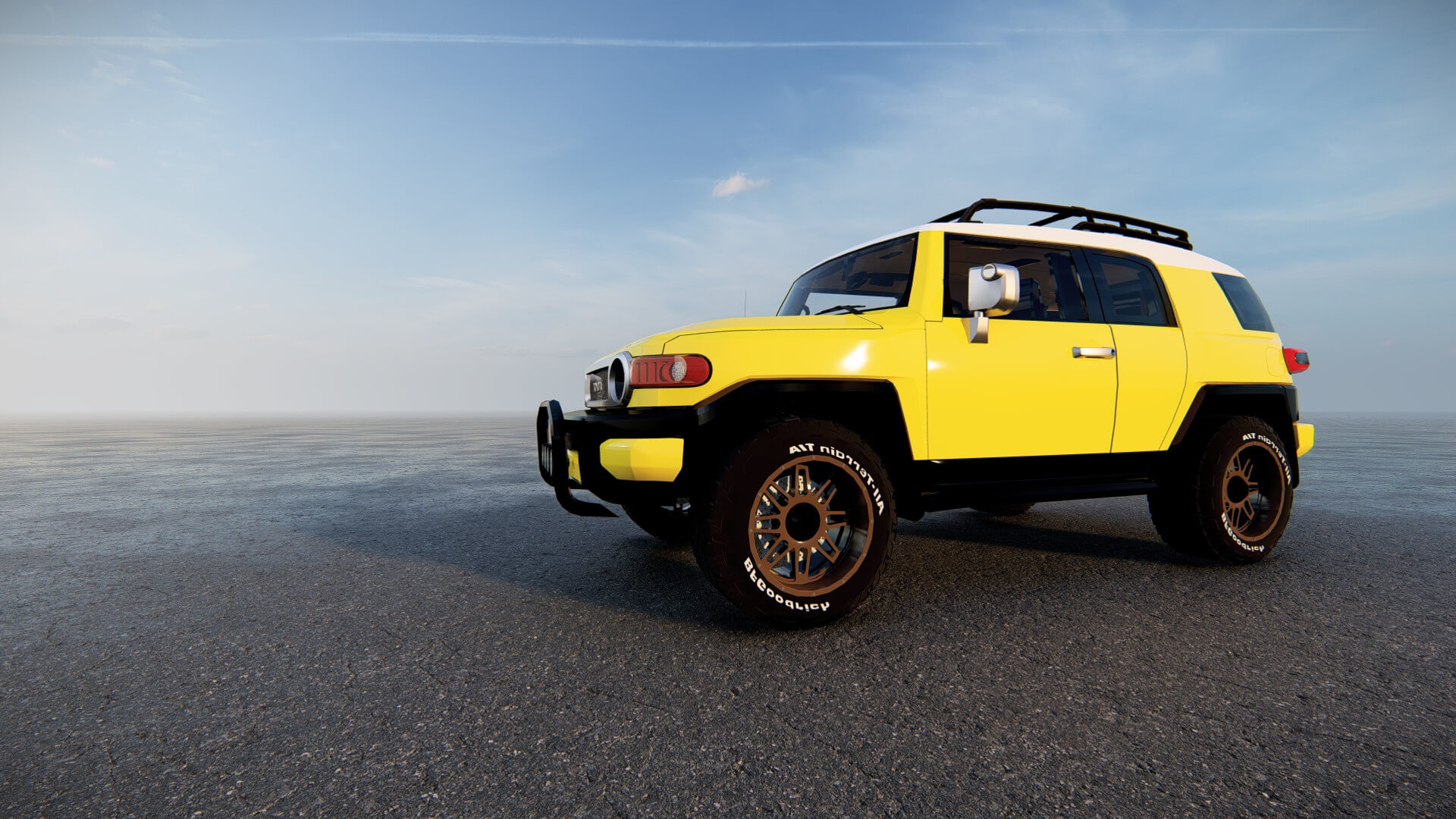 Toyota FJ Cruiser - 3D Model by AlphaGroup