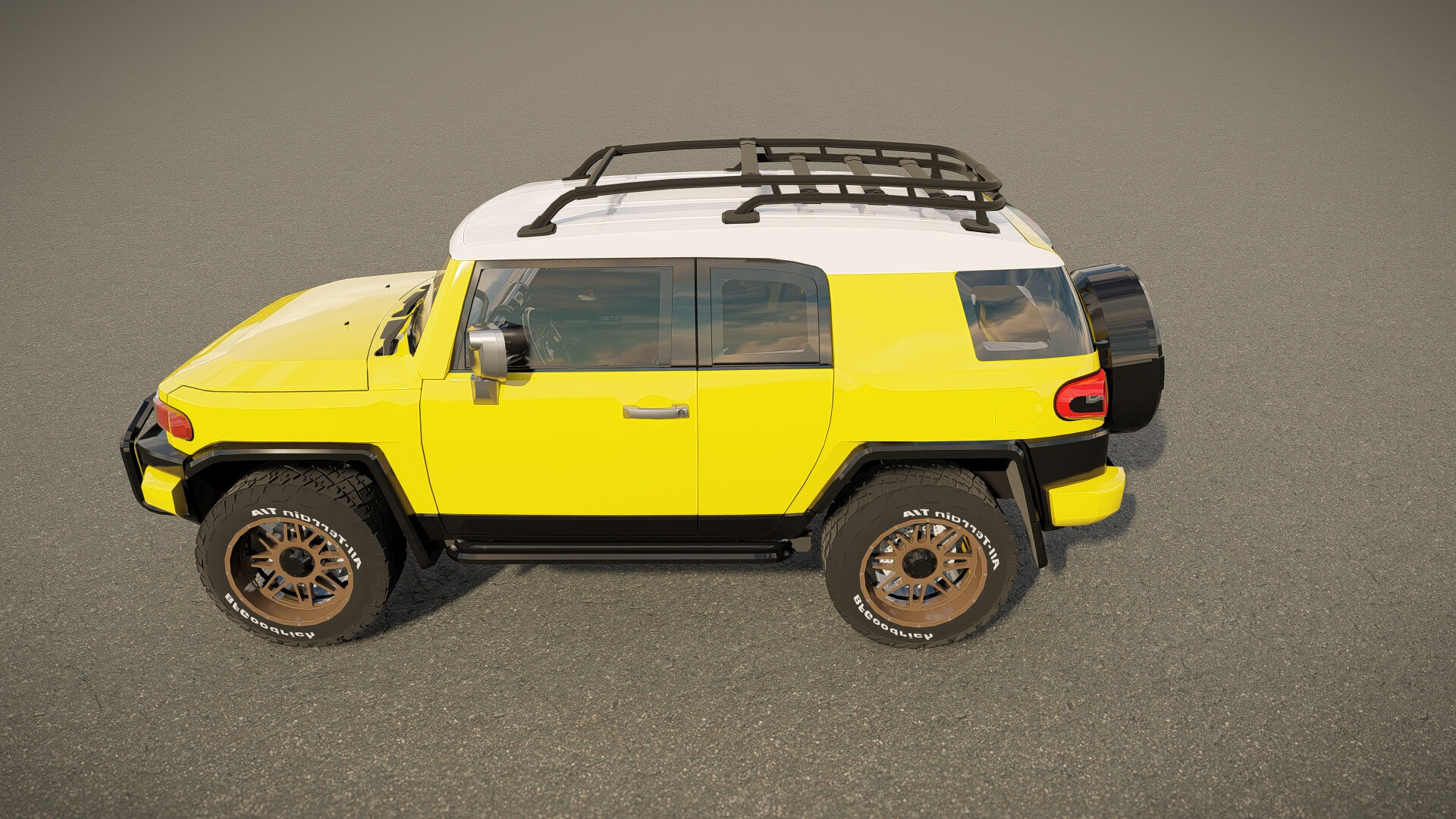 Toyota FJ Cruiser - 3D Model by AlphaGroup