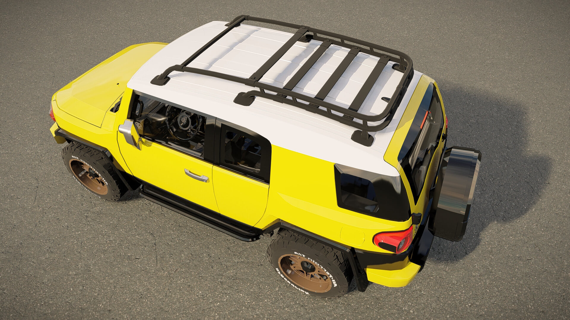 Toyota FJ Cruiser - 3D Model by AlphaGroup