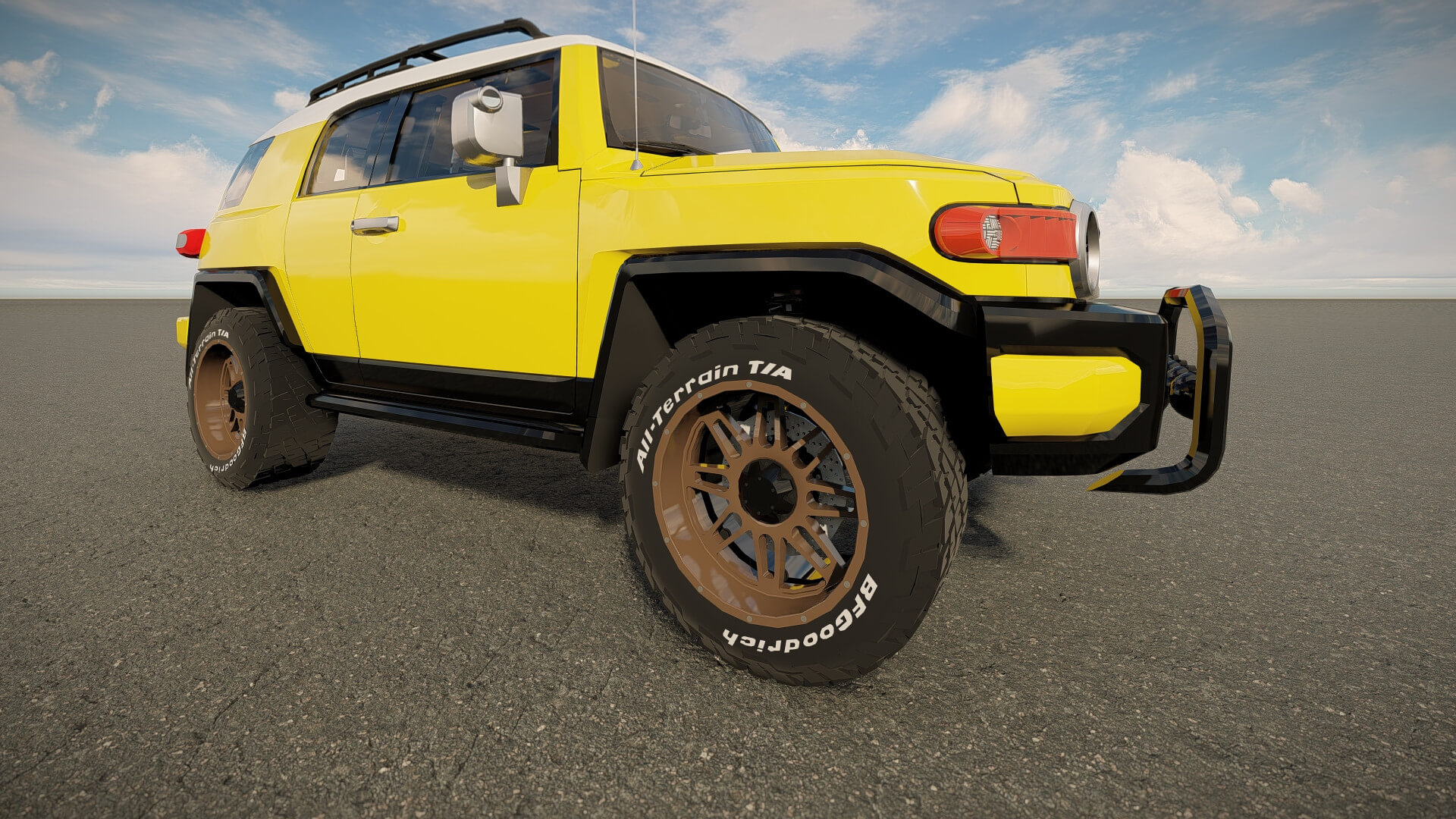 Toyota FJ Cruiser - 3D Model by AlphaGroup