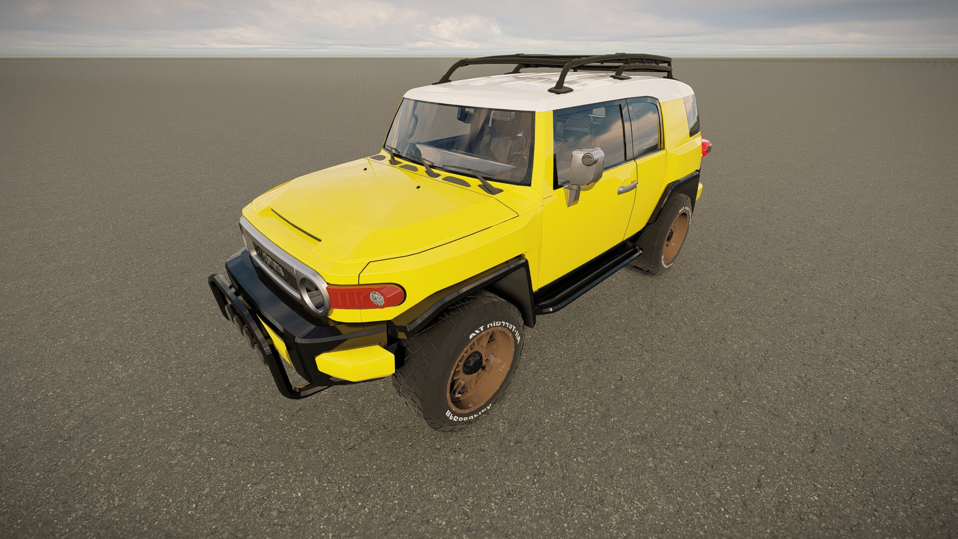 Toyota FJ Cruiser - 3D Model by AlphaGroup