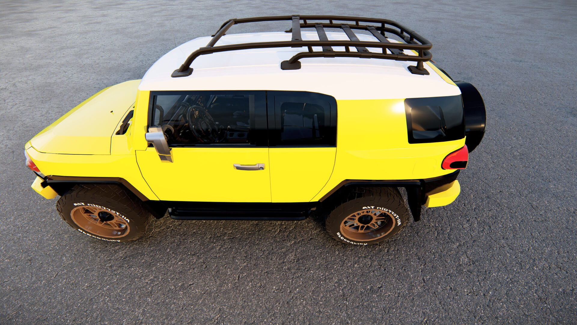Toyota FJ Cruiser - 3D Model by AlphaGroup
